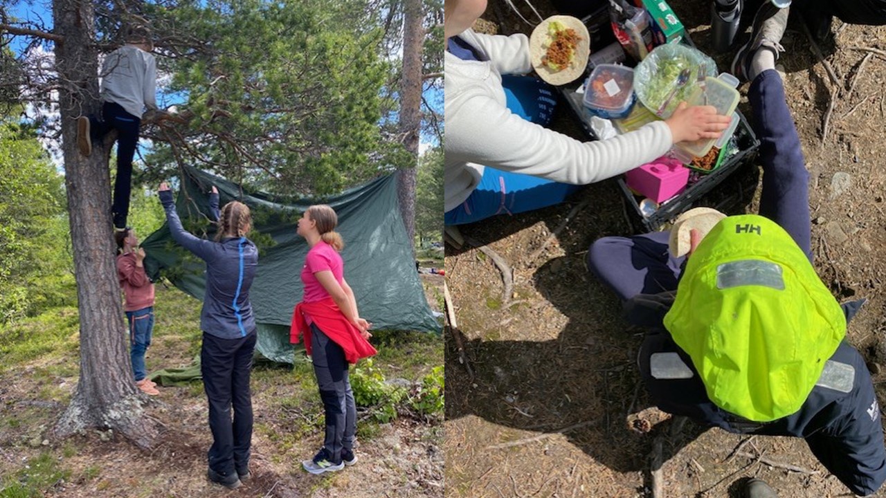 Stå-på-vilje og samhold etter skolebrannen på Geilo - Hol kommune